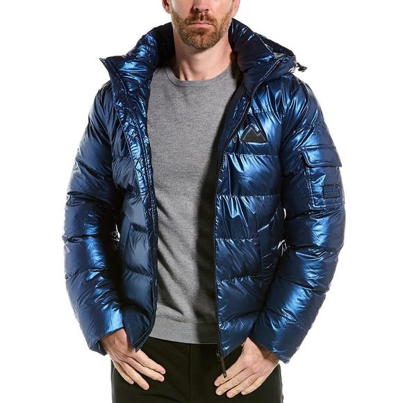 Point Zero | Jackets & Coats | Point Zero Ripstop Quilted Puffer Coat ...